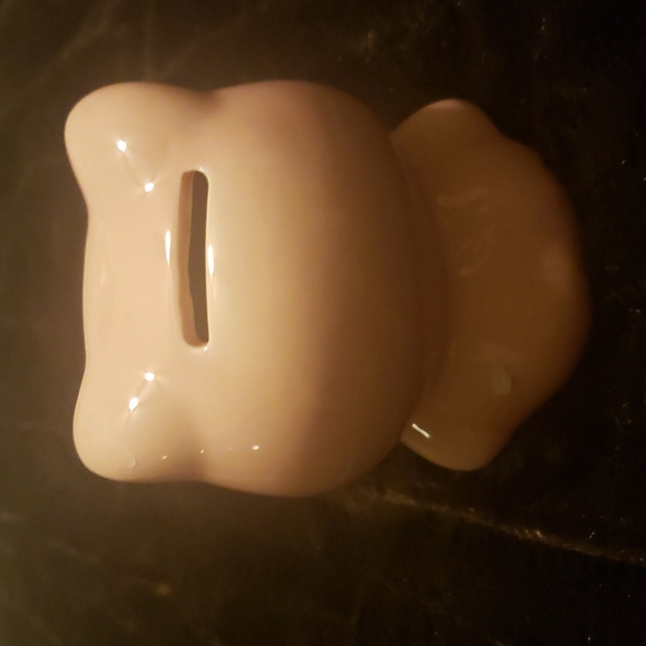 Toys | Pink Piggy Ceramic Savings Bank | Poshmark